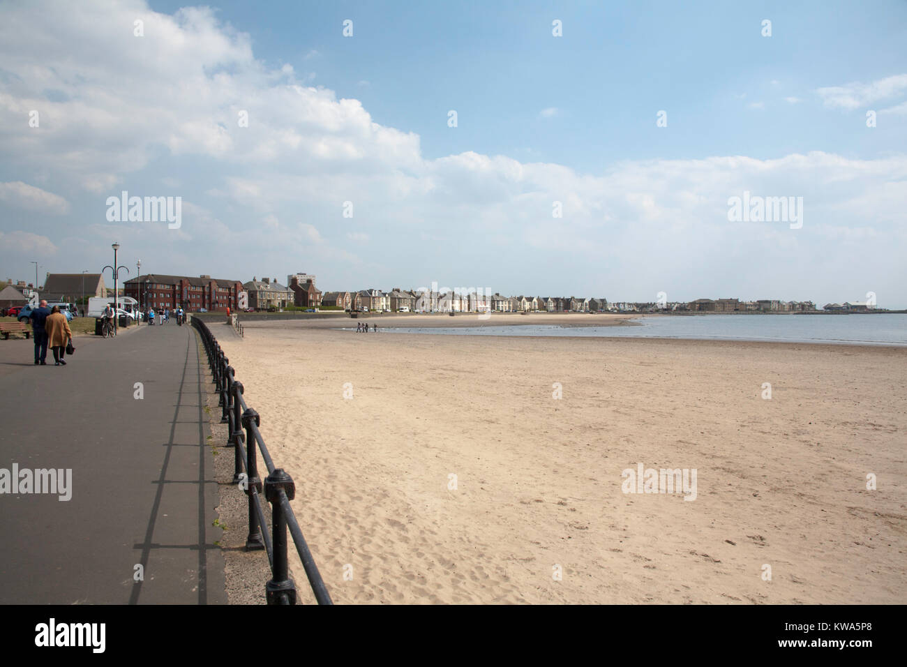 The Beach at Ardrossan South Beach Ardrossan Ayrshire Scotland Stock ...
