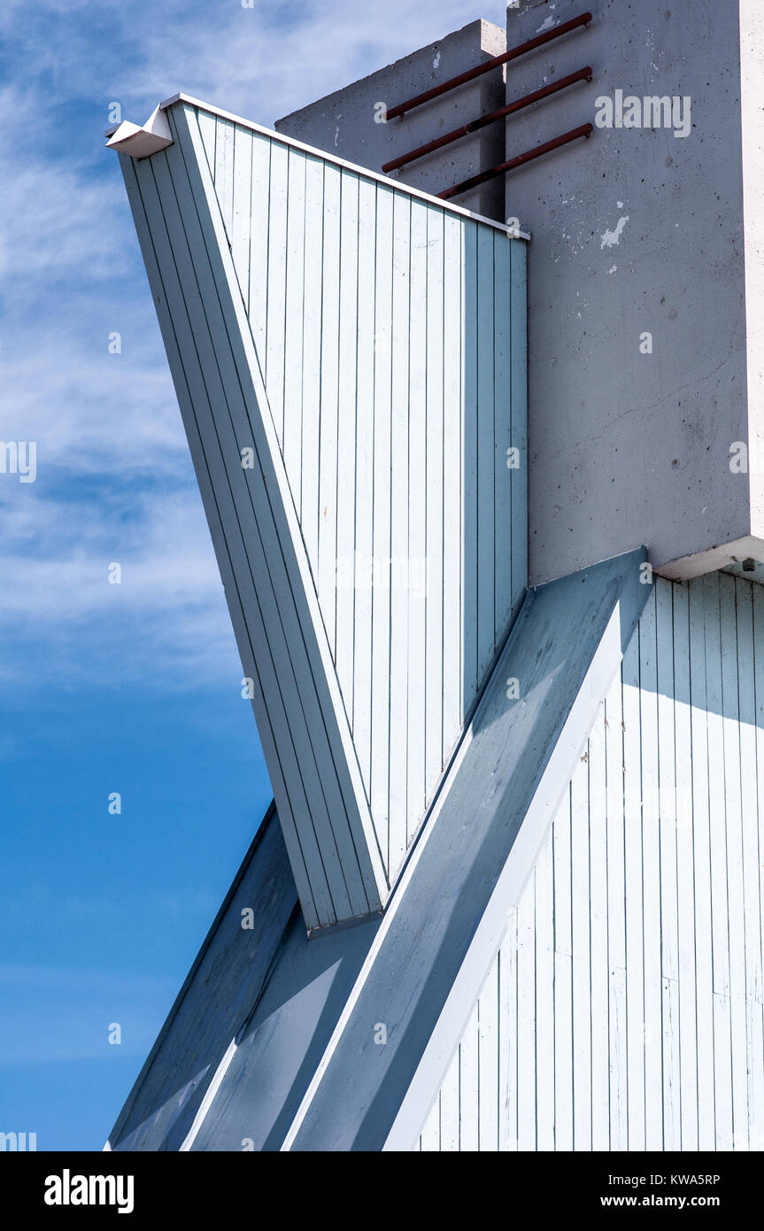 Modern watchtower, details Stock Photo - Alamy