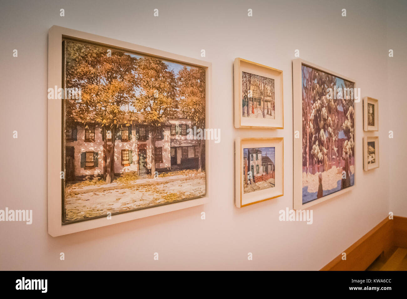 canadian art work of lawren harris Stock Photo - Alamy