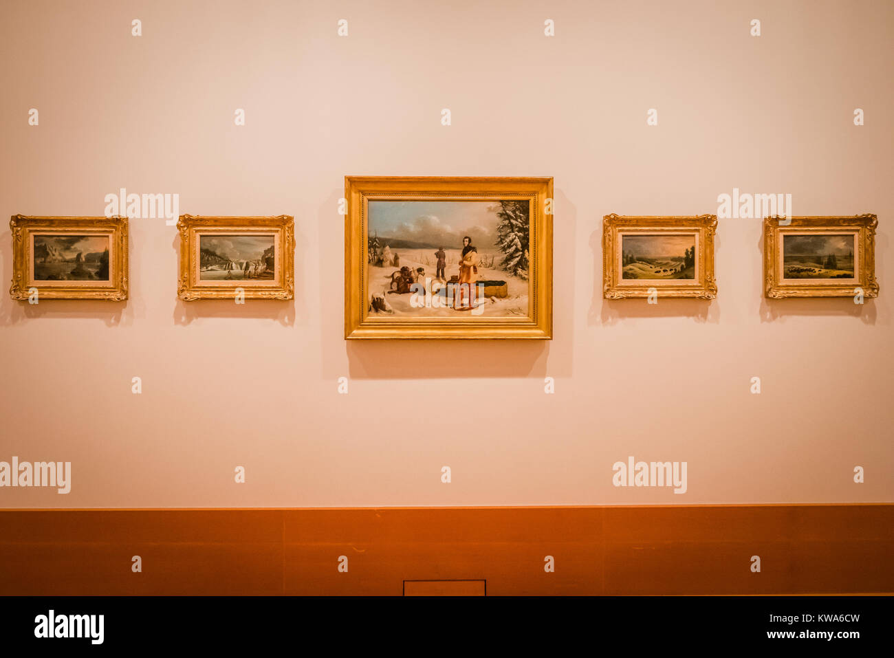 canadian art work of lawren harris Stock Photo - Alamy