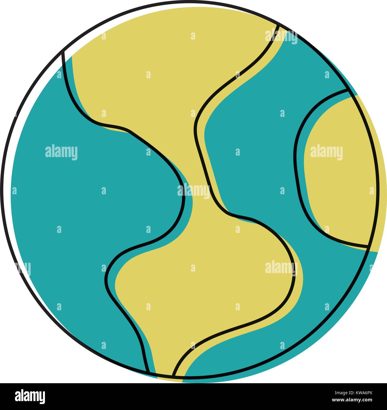 Earth world symbol cartoon Stock Vector Image & Art - Alamy