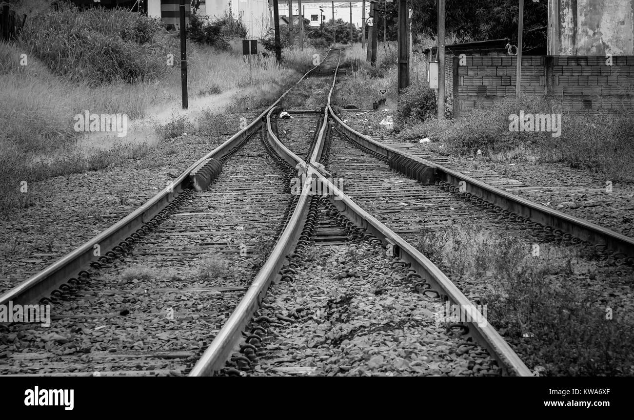 Locomotive Train and rail road electric conducting rails and rack rails ...