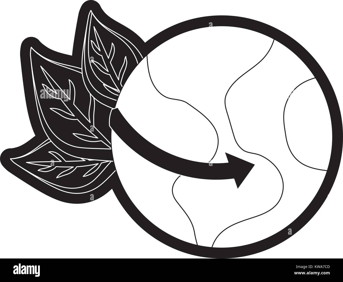 Eco earth world cartoon Stock Vector Image & Art - Alamy