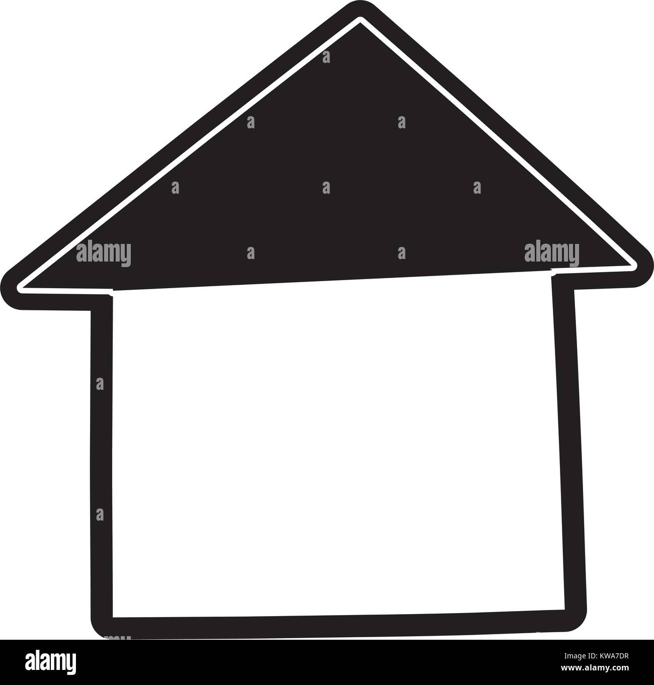 House real estate symbol cartoon Stock Vector Image & Art - Alamy