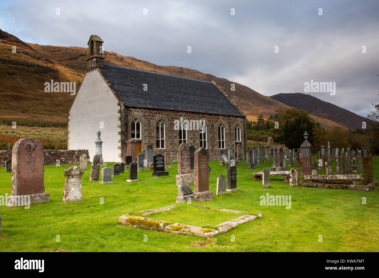 Clachan Church, Applecross Wester Ross Scotland Stock Photo - Alamy
