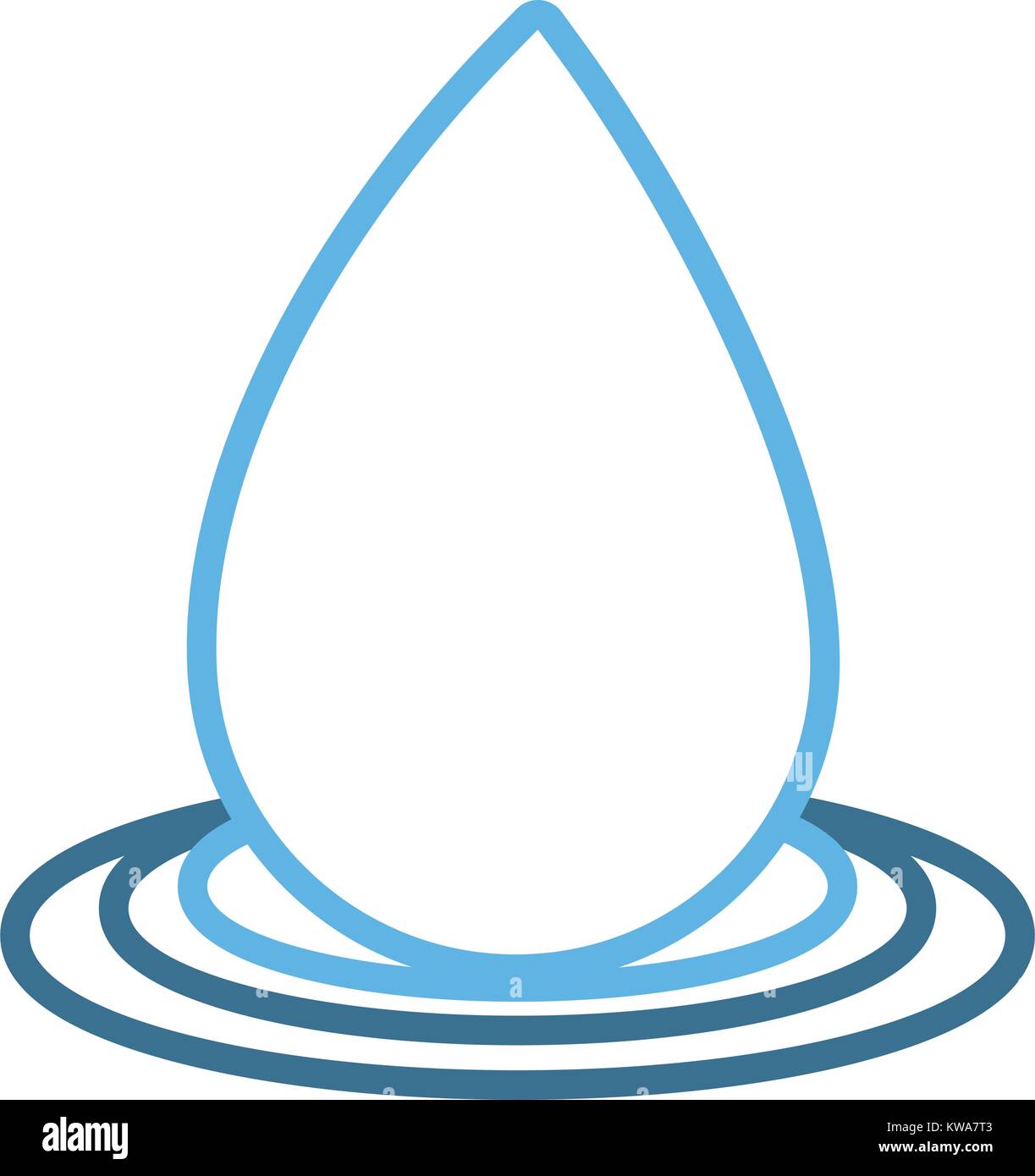Water drop symbol cartoon Stock Vector Image & Art - Alamy