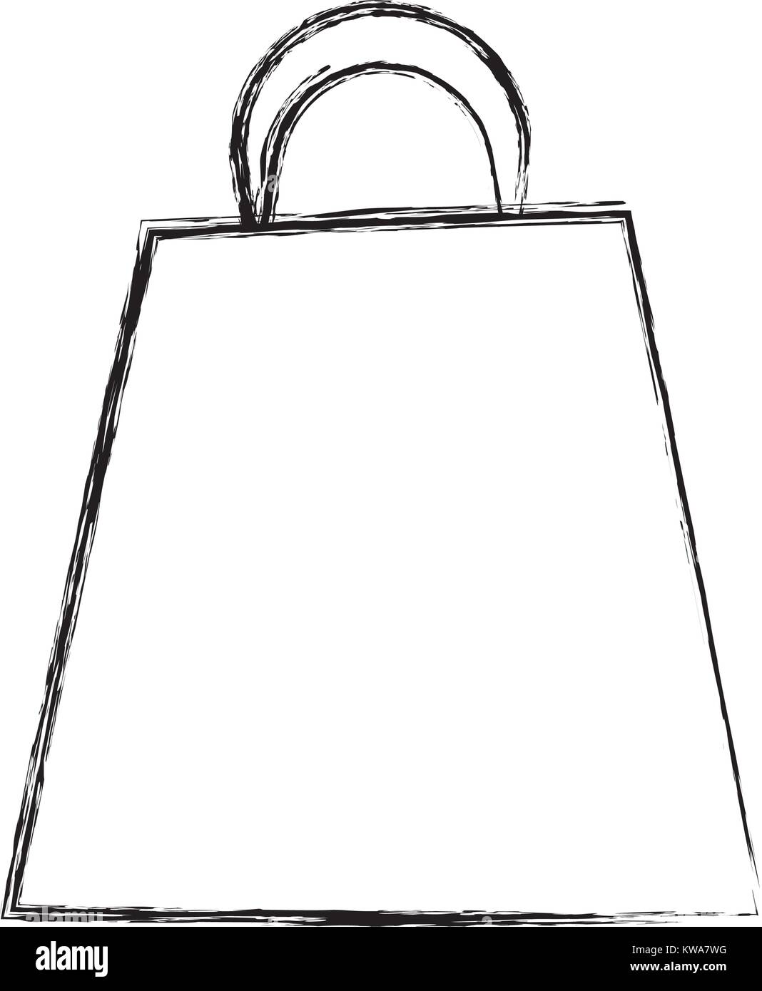 Shopping bag isolated cartoon Stock Vector Image & Art - Alamy