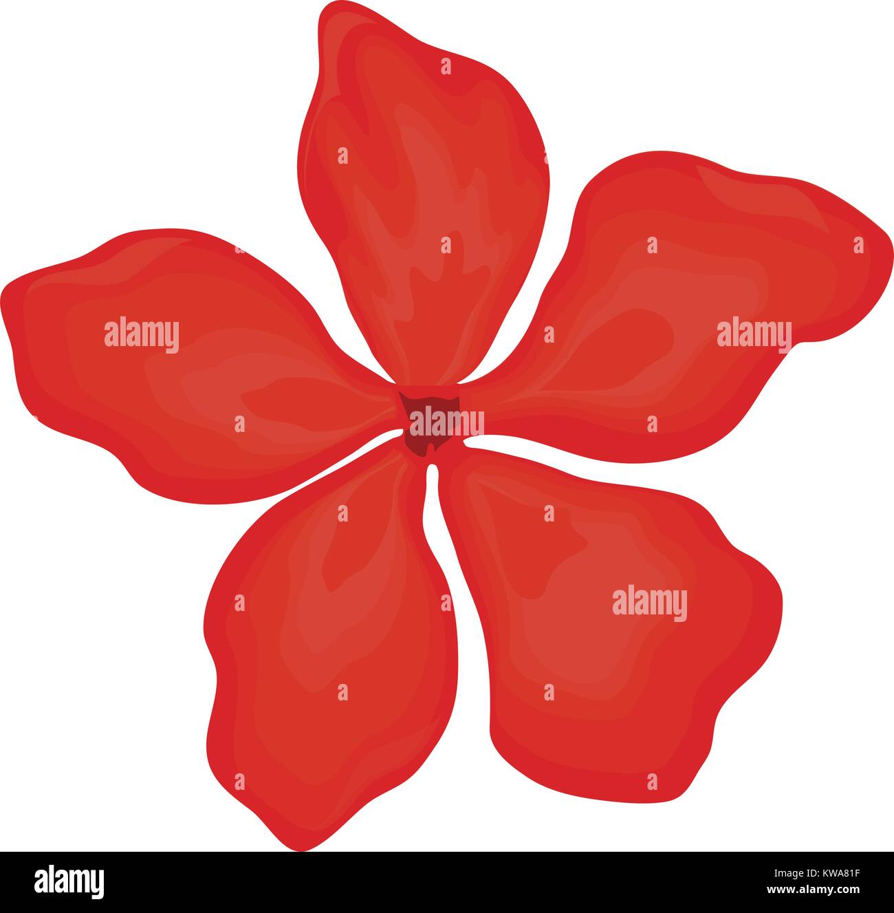 Beautiful flower symbol Stock Vector Image & Art - Alamy