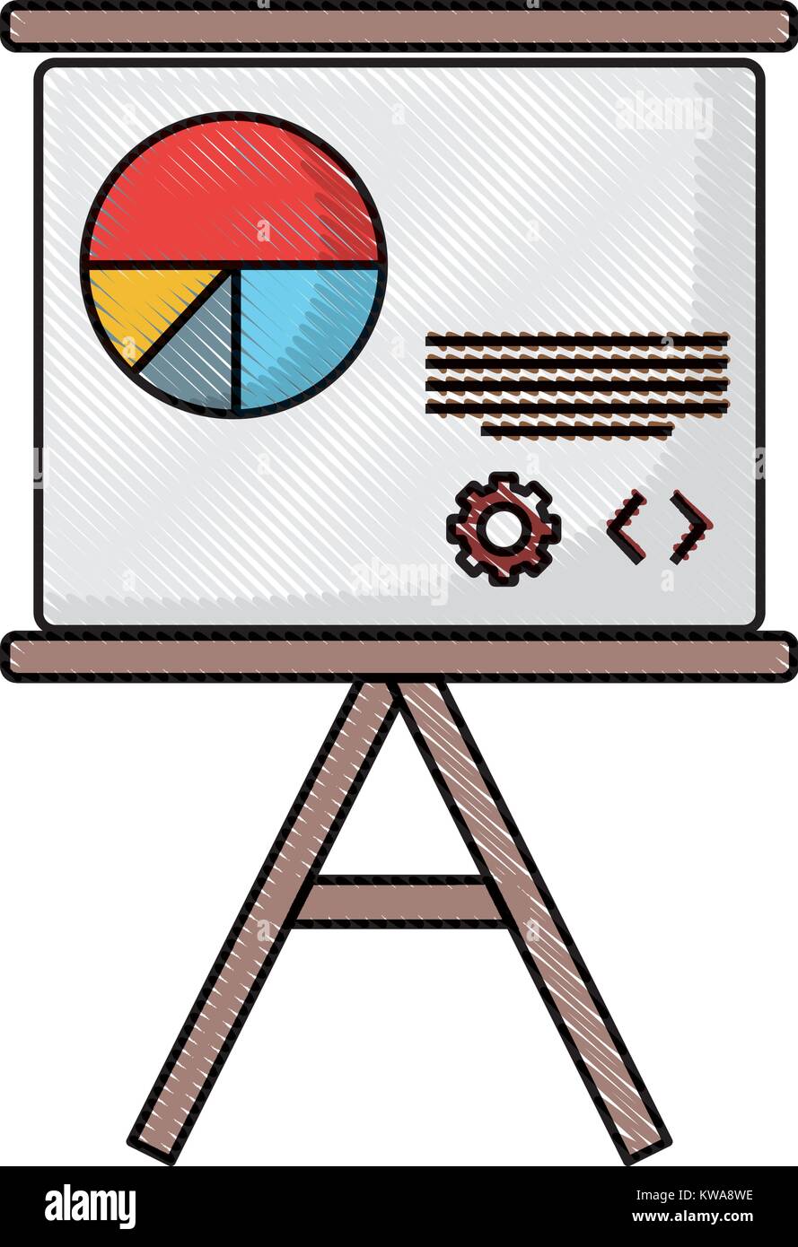 Whiteboard colorful chart statistics hi-res stock photography and ...