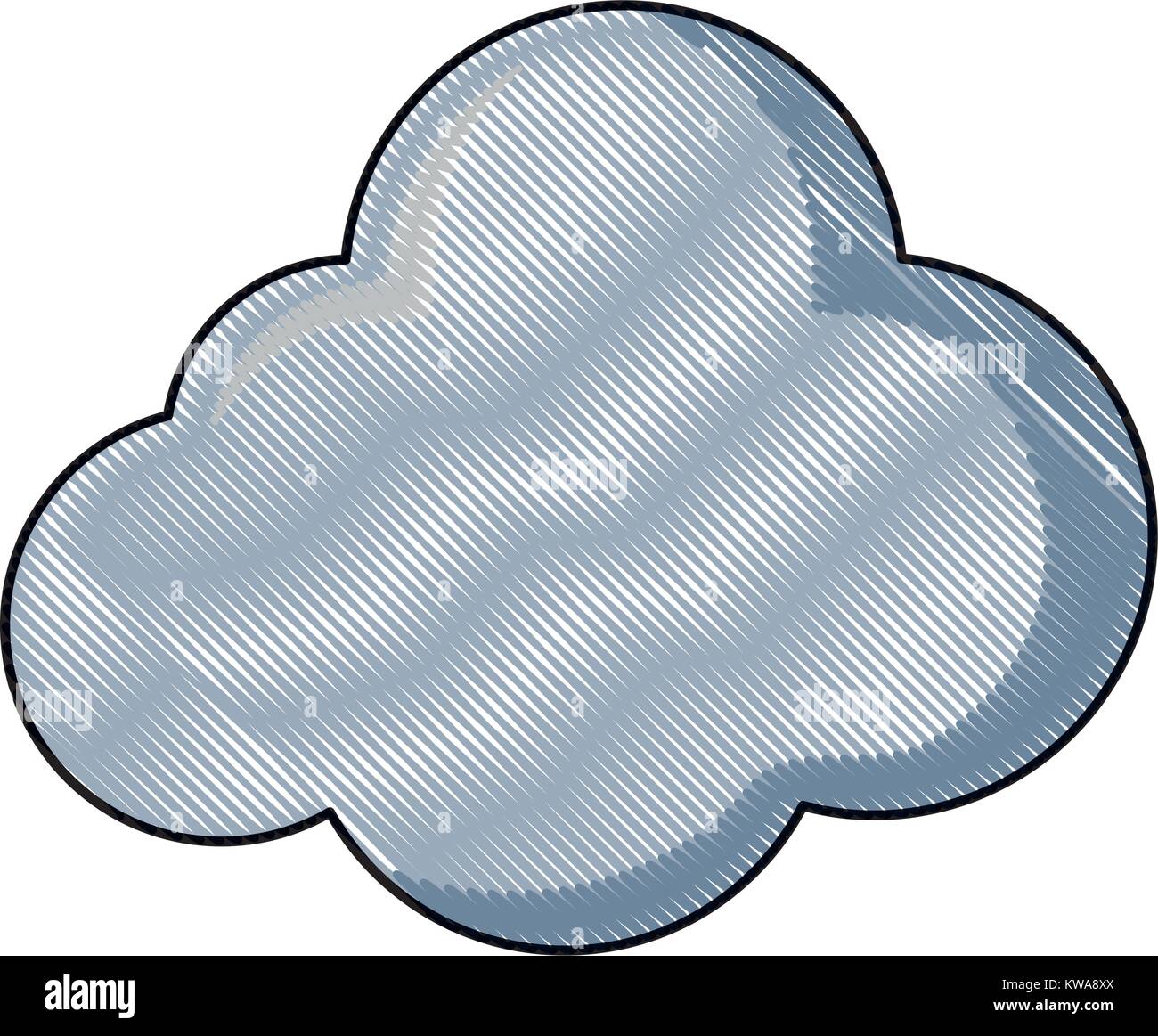 Cloud weather symbol Stock Vector Image & Art - Alamy