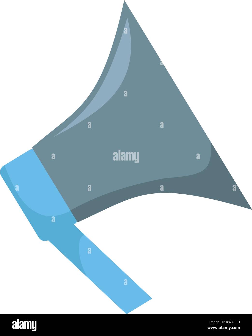 Bullhorn advertising symbol Stock Vector Image & Art - Alamy