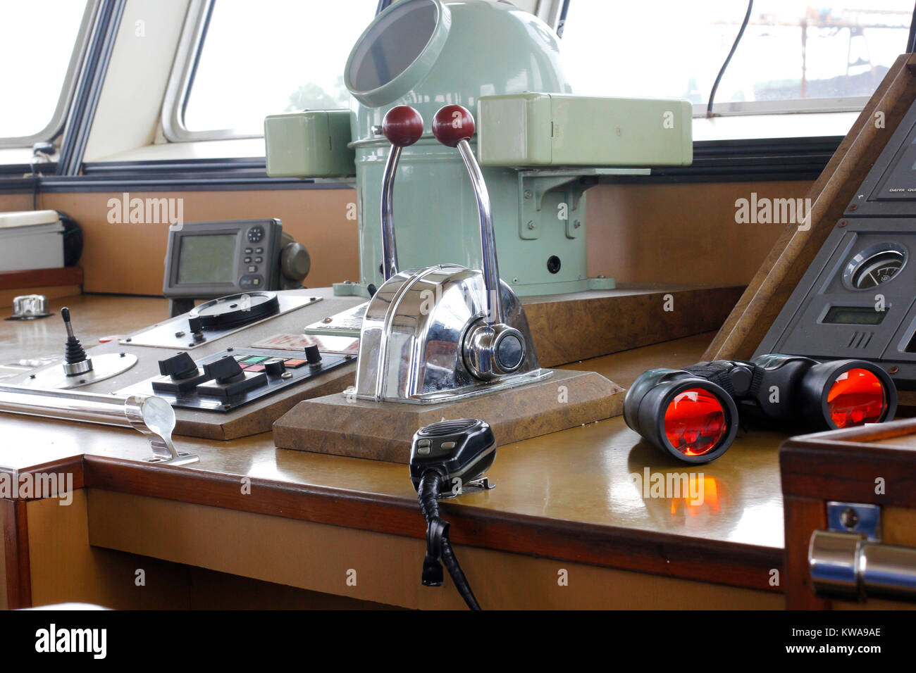 Navel Ship Instrument Panel