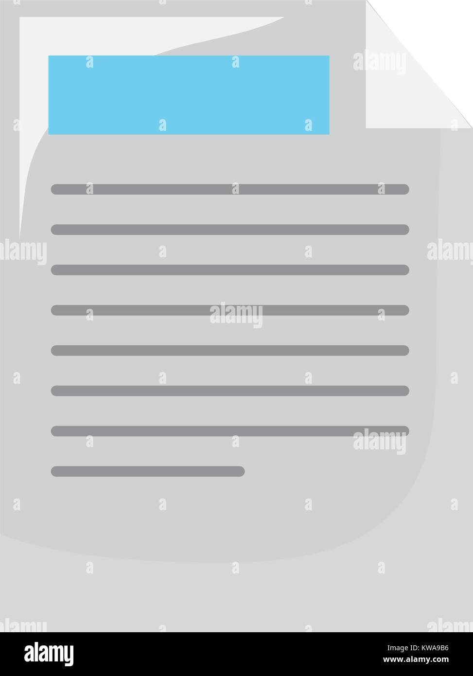 sheet bent corner Stock Vector Image & Art - Alamy