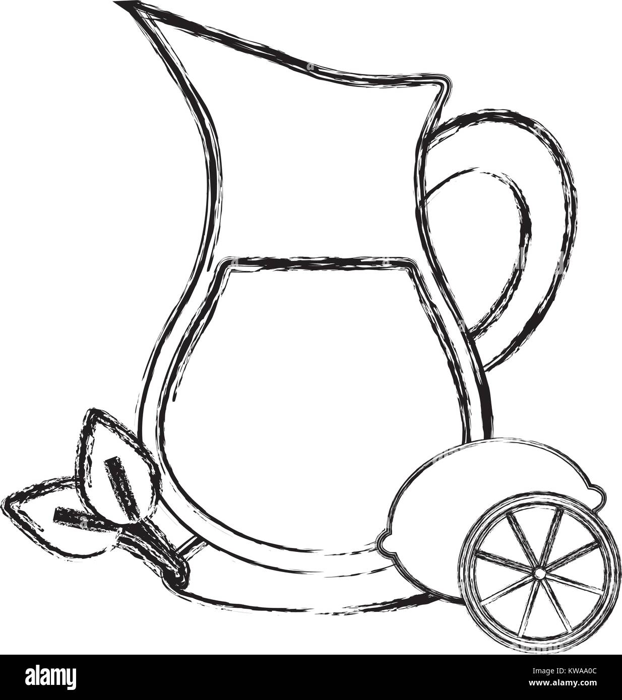 Lemonade glass jar Stock Vector Image & Art - Alamy