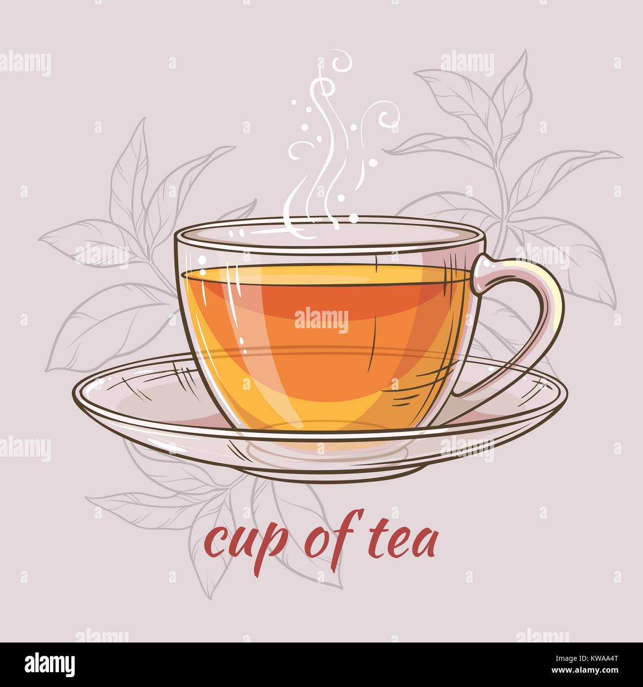 Tea Stock Vector Images - Alamy