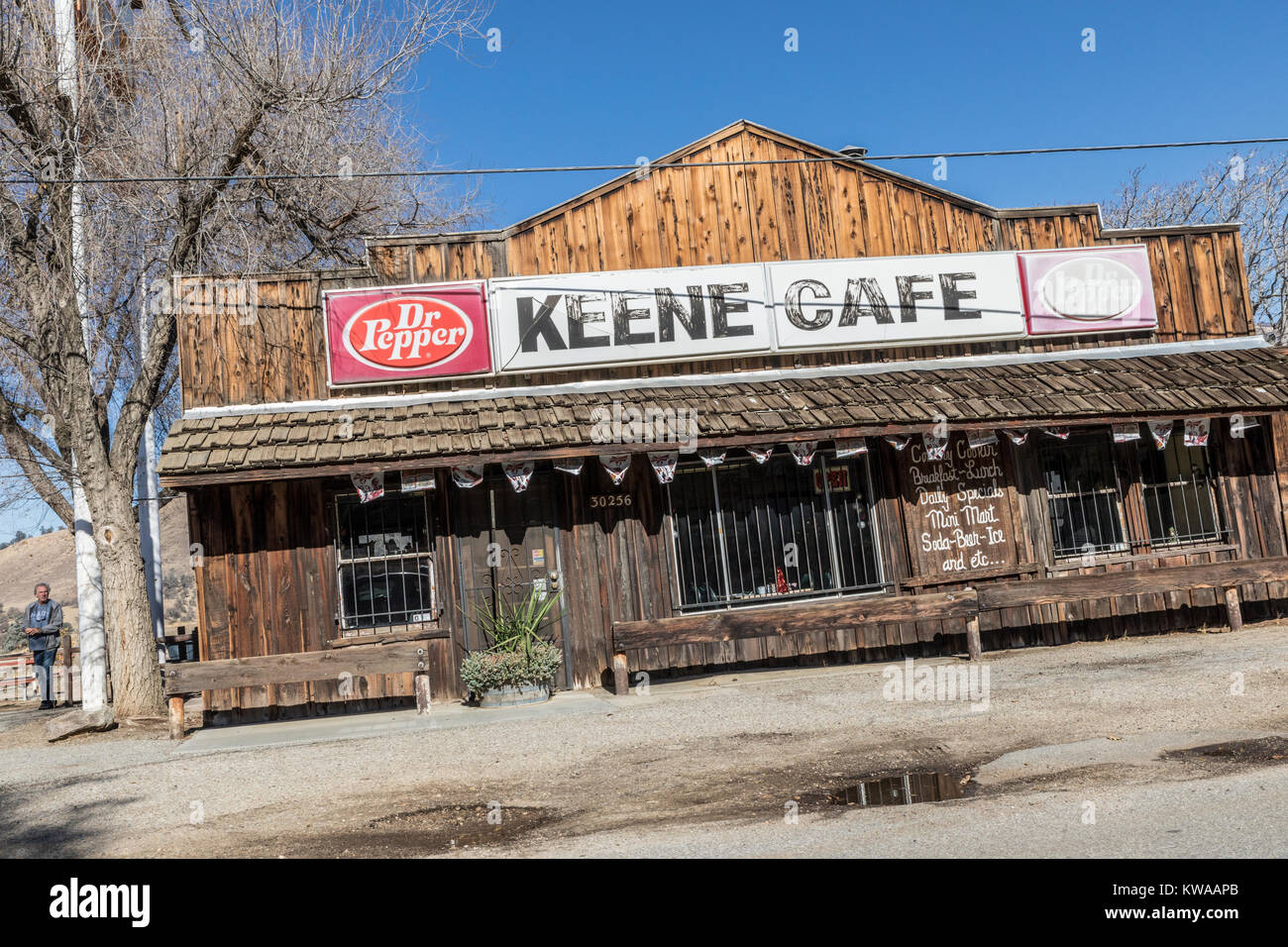 The Keene cafe in Keene California along State route 58 Stock Photo - Alamy
