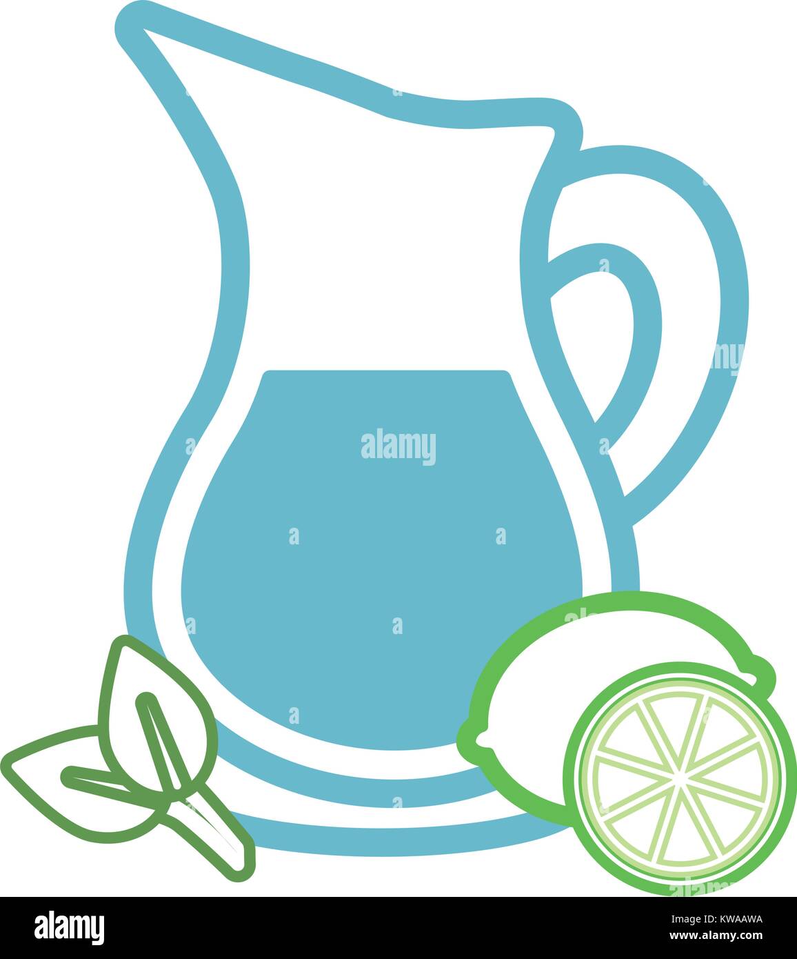 Lemonade glass jar Stock Vector Image & Art - Alamy