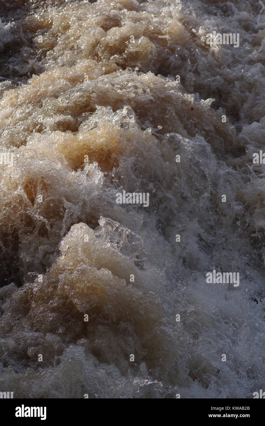 Storm Rain Runoff Peak Flow at St James Weir, Salmon Pool on the River ...