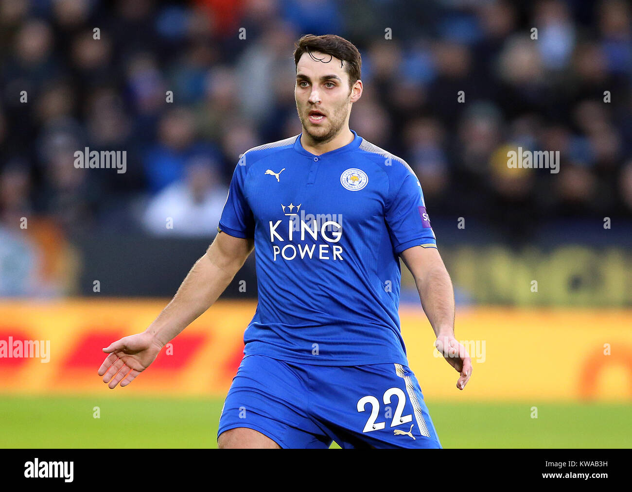 Leicester City's Matty James during the Premier League match at the ...