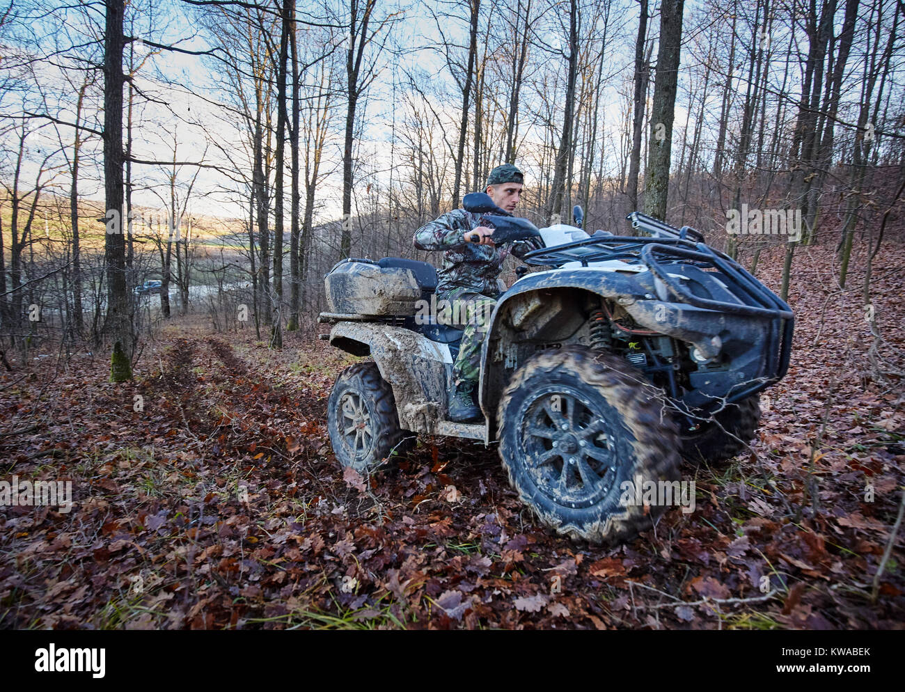 Hunting atv hi-res stock photography and images - Alamy