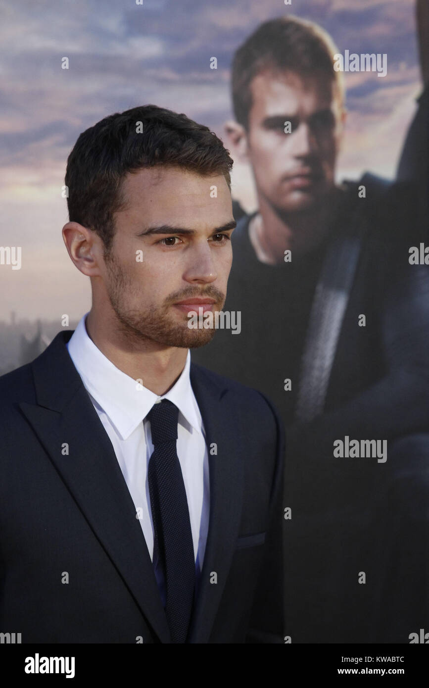 MADRID, SPAIN - APRIL 03: Theo James, Shailene Woodley and Neil Burger ...