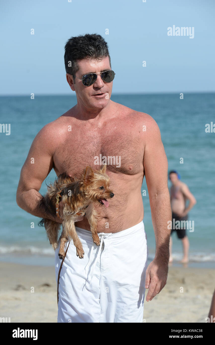 SMG Simon Cowell Lauren Silverman Eric Cowell FLXX Beach Newborn Baby ...