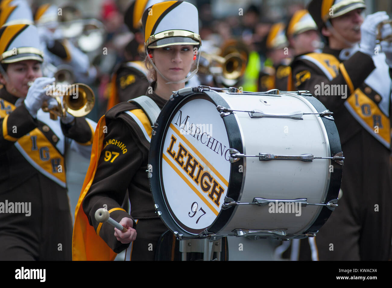 Lehigh university marching band hi-res stock photography and images - Alamy