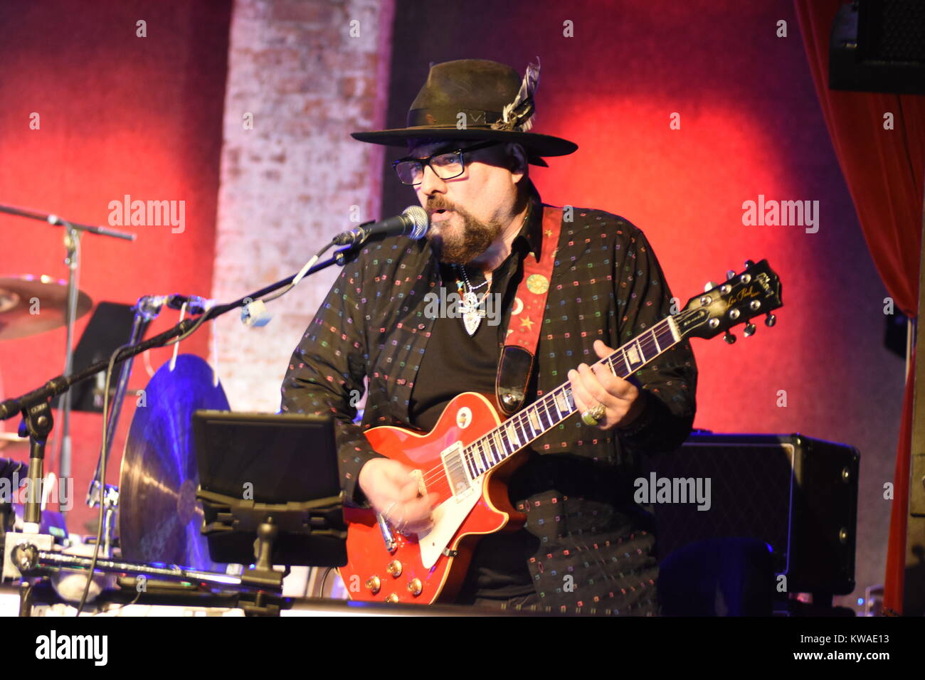 New York, New York, USA. 29th Dec, 2017. Fab Faux performing live in ...
