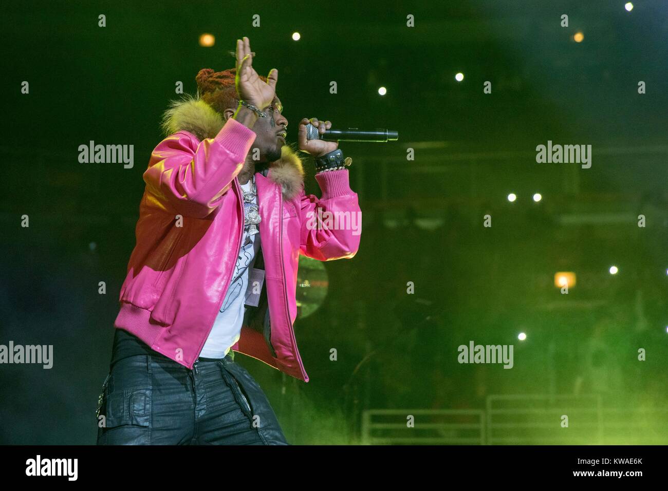 December 30, 2017 - Chicago, Illinois, U.S - LIL UZI VERT (SYMERE WOODS ...