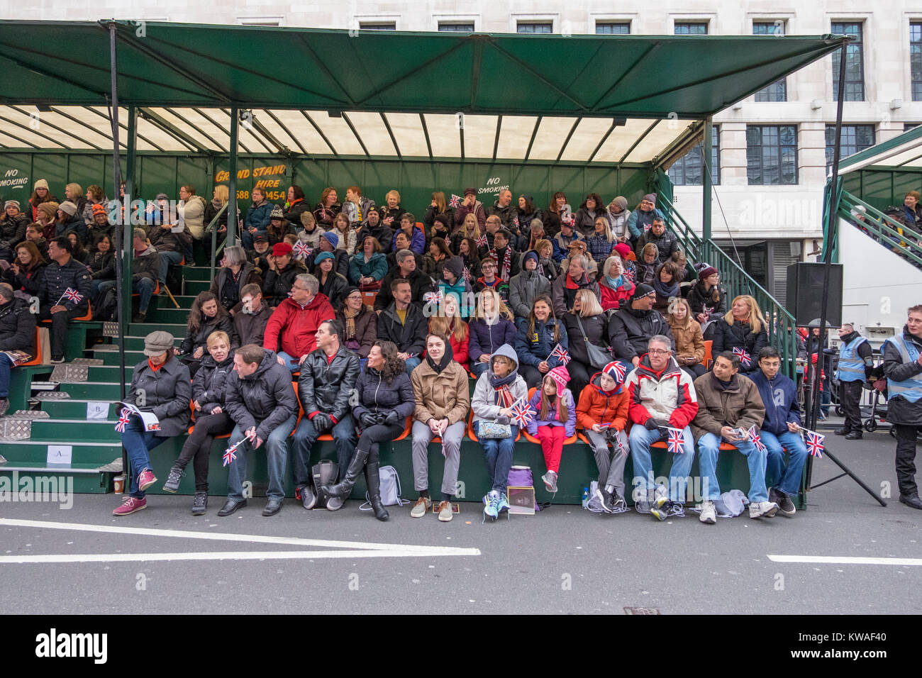 Grandstands in regent street st jamess hi-res stock photography and ...