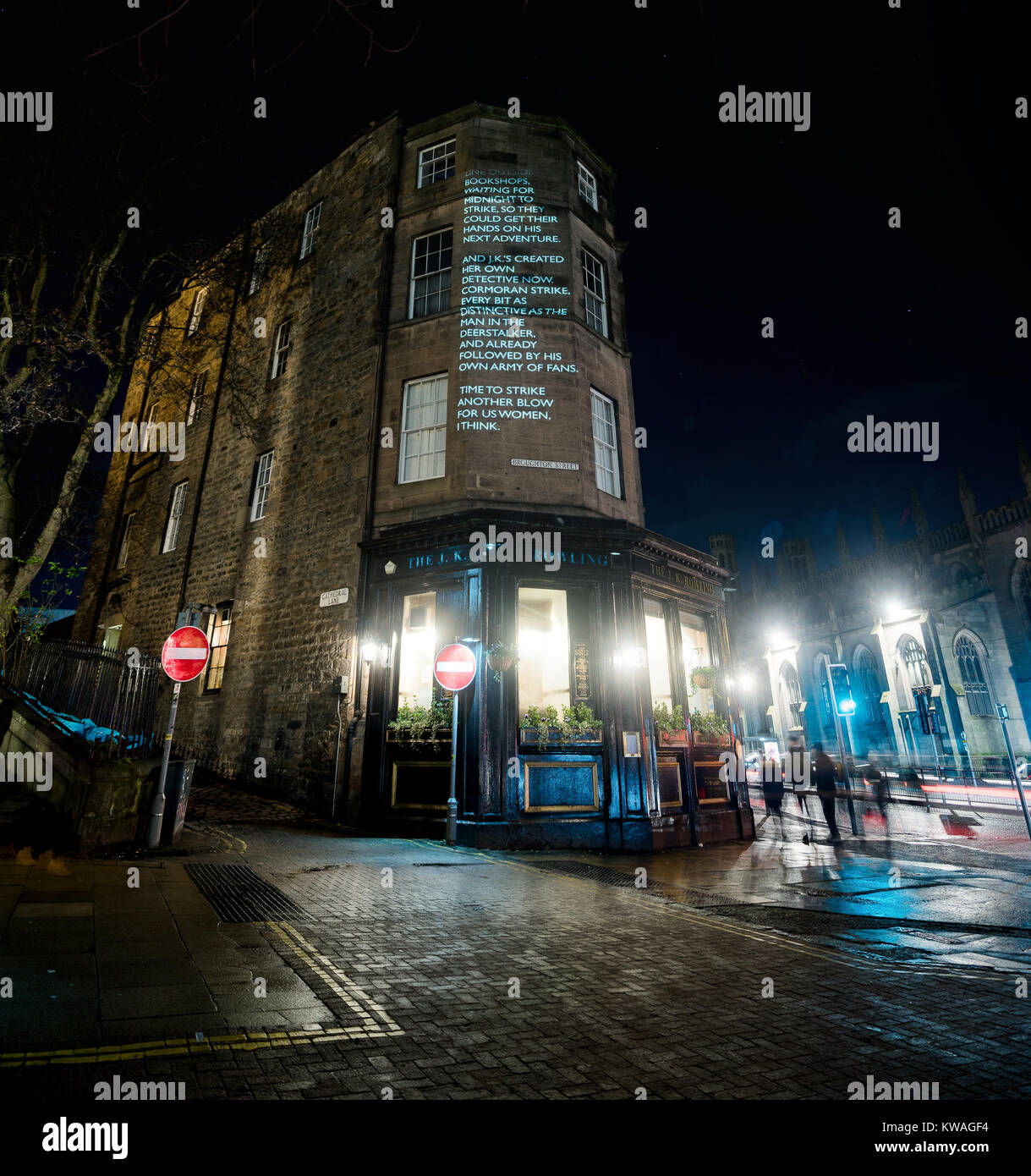 Literary pub tour edinburgh hi-res stock photography and images - Alamy