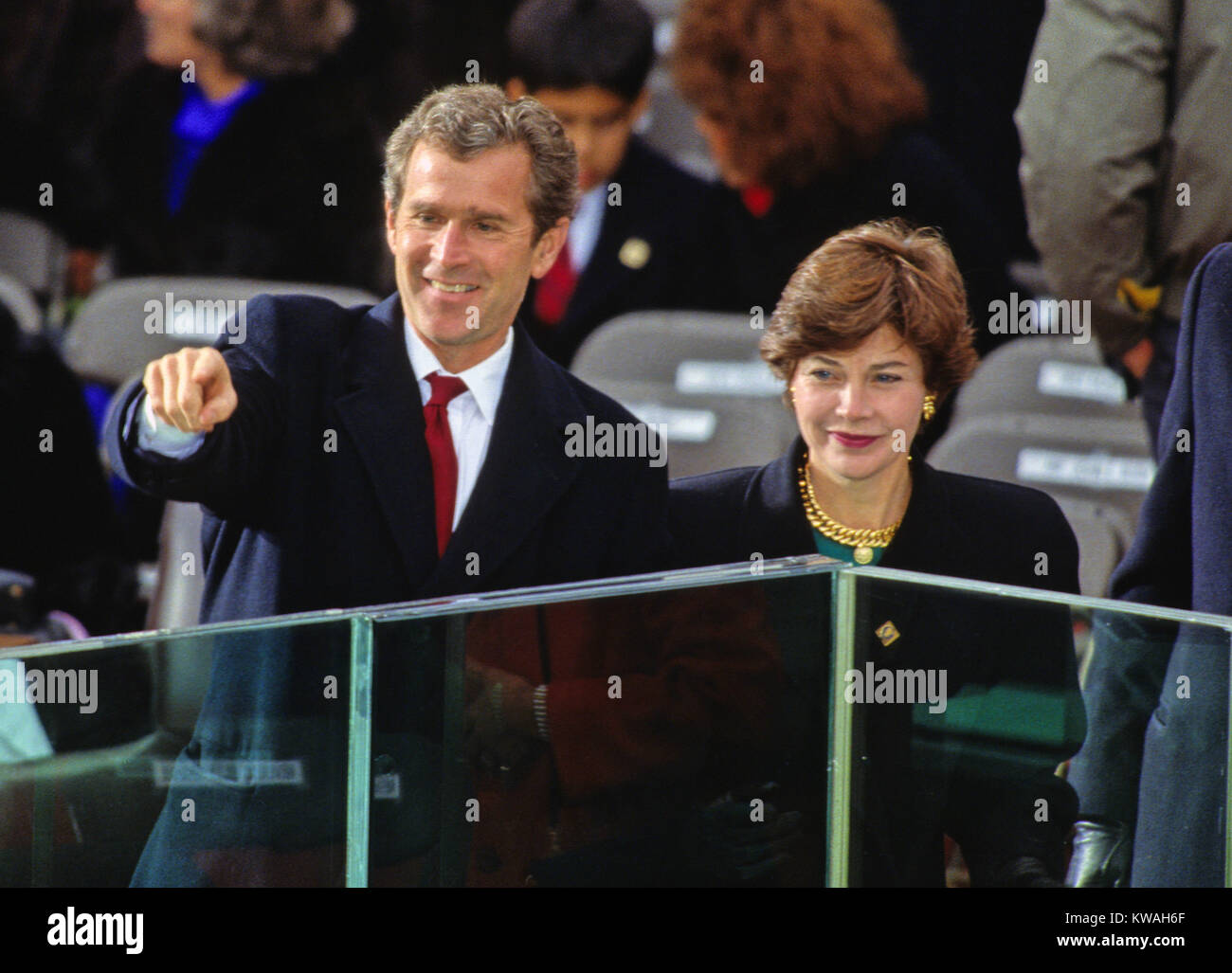 George bush inauguration 1989 hi-res stock photography and images - Alamy