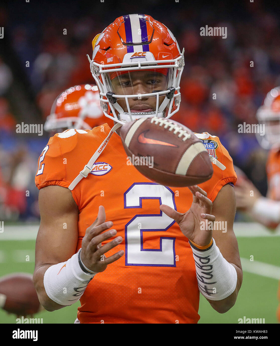 New Orleans, LA, USA. 1st Jan, 2018. Clemson Tigers quarterback Kelly ...