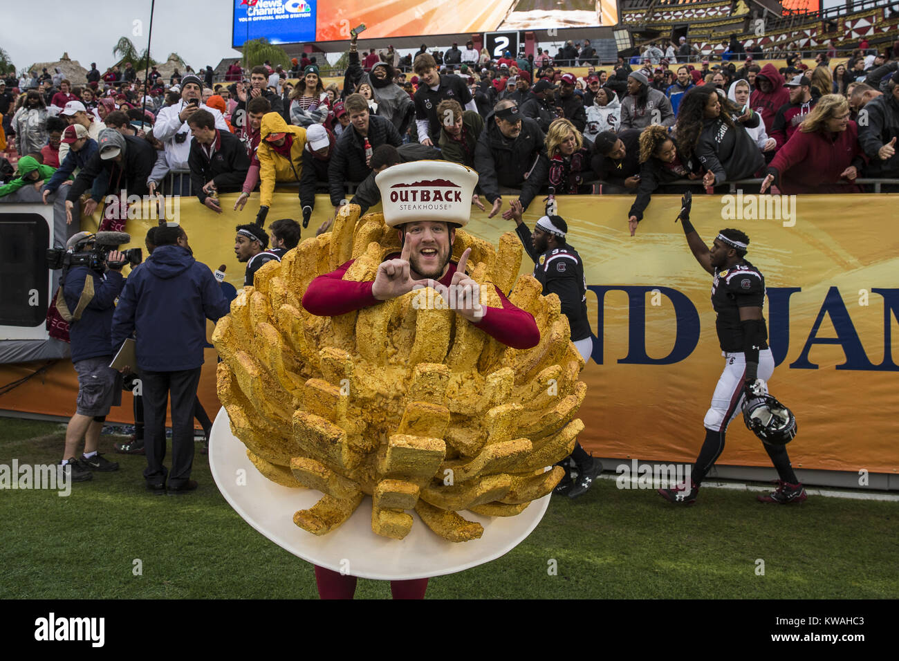 Tampa, Florida, USA. 1st January, 2018. The Outback Bloomin' Onion ...