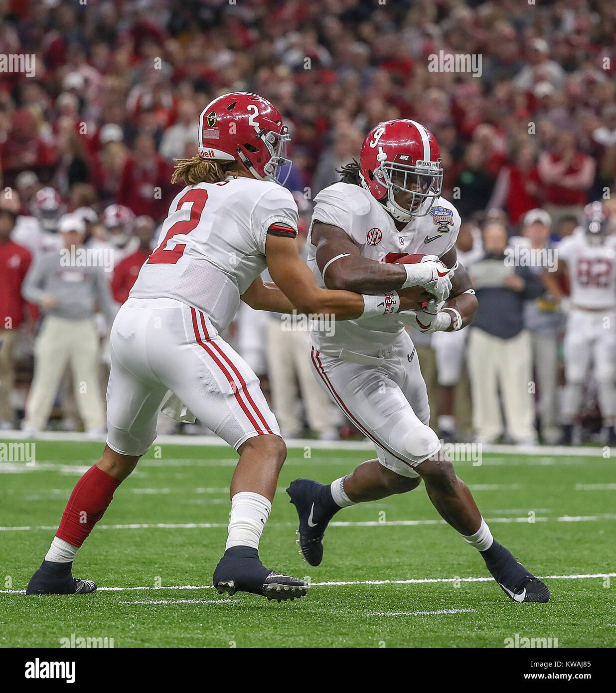 New Orleans, LA, USA. 1st Jan, 2018. Alabama Crimson Tide quarterback ...