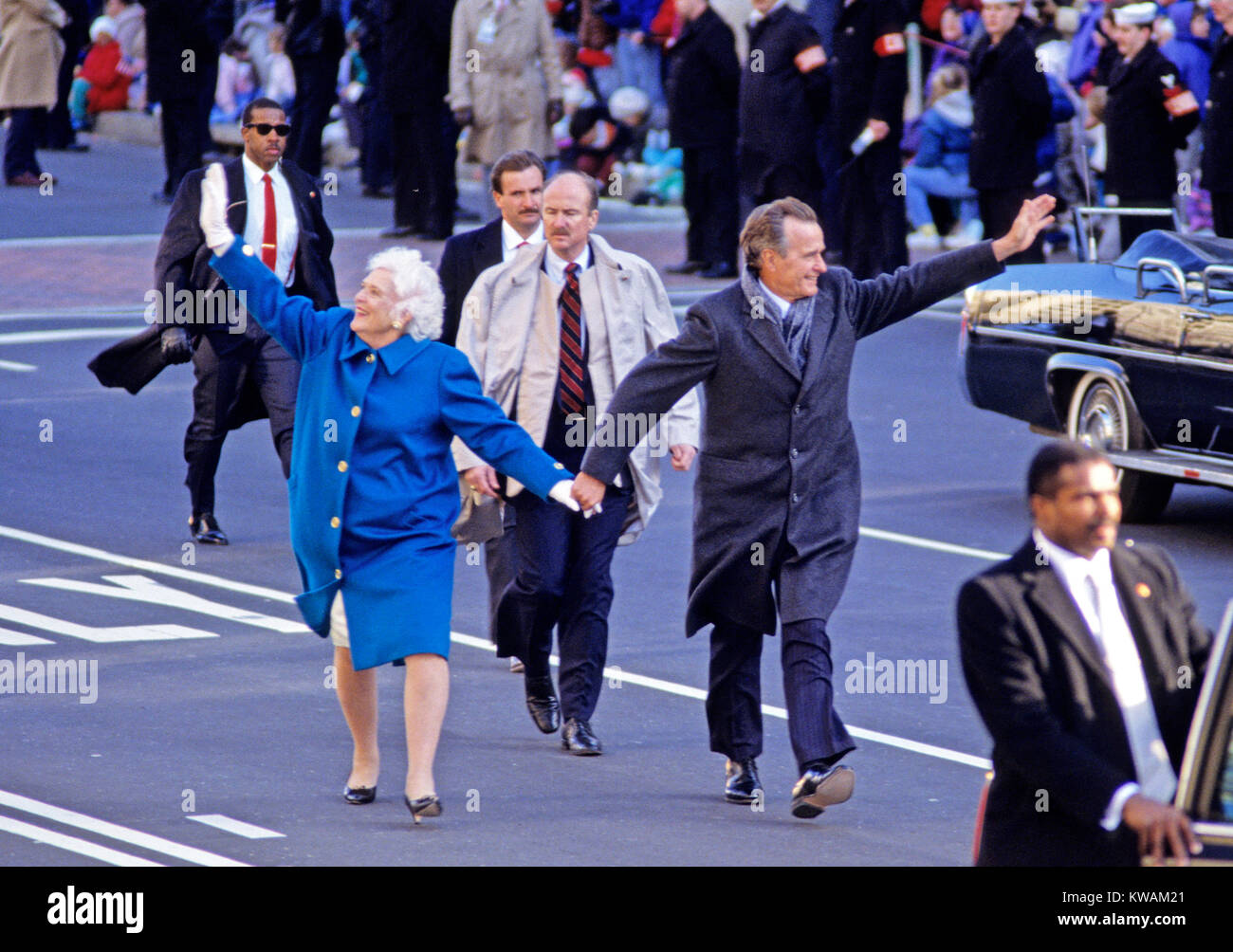Inaugural parade president george hi-res stock photography and images ...