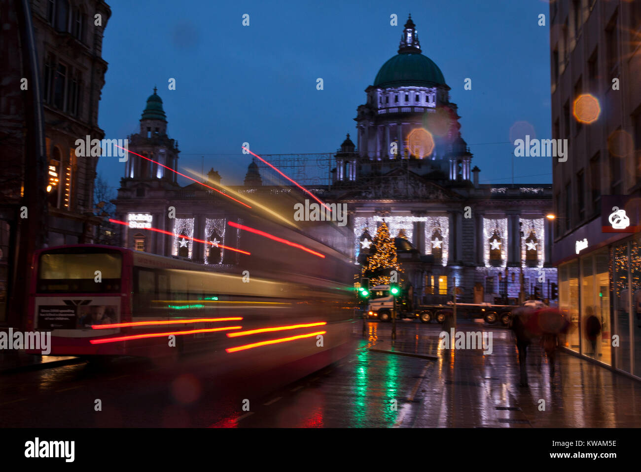 Rain fell in belfast hi-res stock photography and images - Alamy