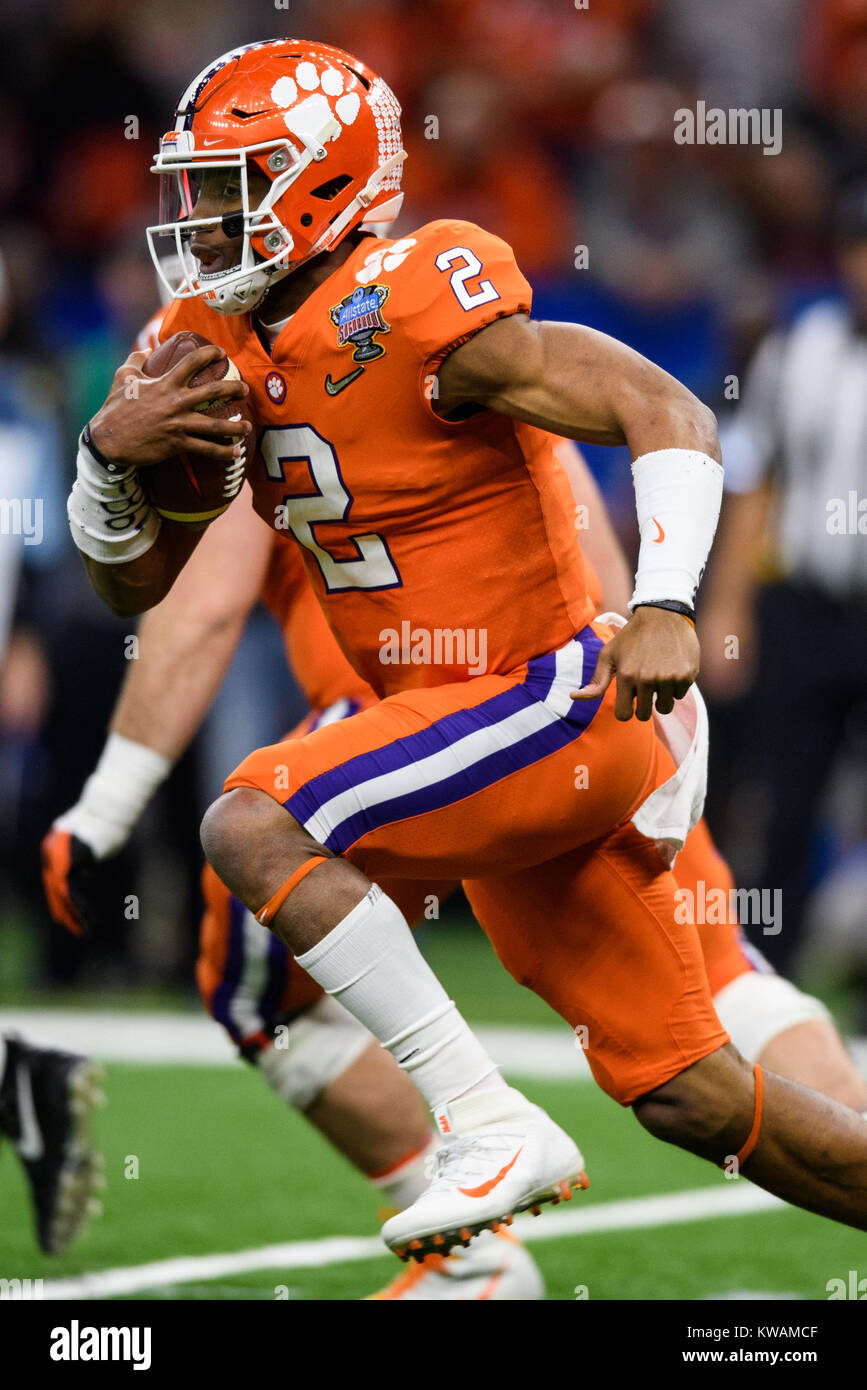 New Orleans, LA, USA. 1st Jan, 2018. Clemson Tigers quarterback Kelly ...