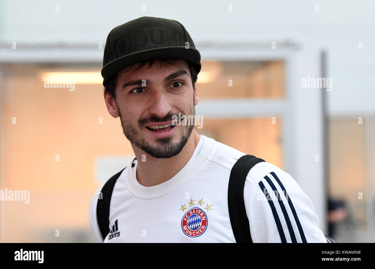 Munich, Germany. 2nd Jan, 2018. Mats Hummels, player of German ...