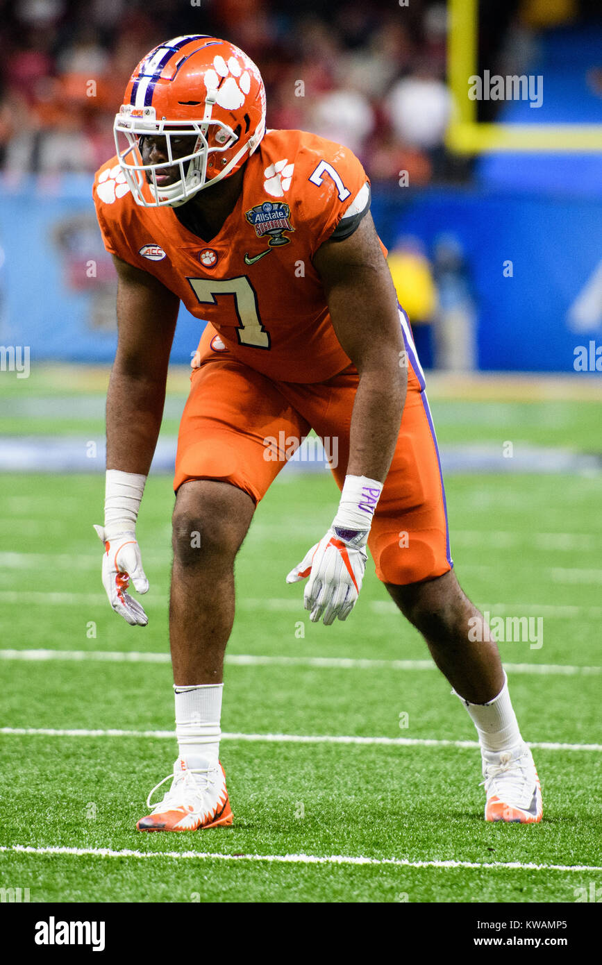 New Orleans, LA, USA. 1st Jan, 2018. Clemson Tigers defensive end ...