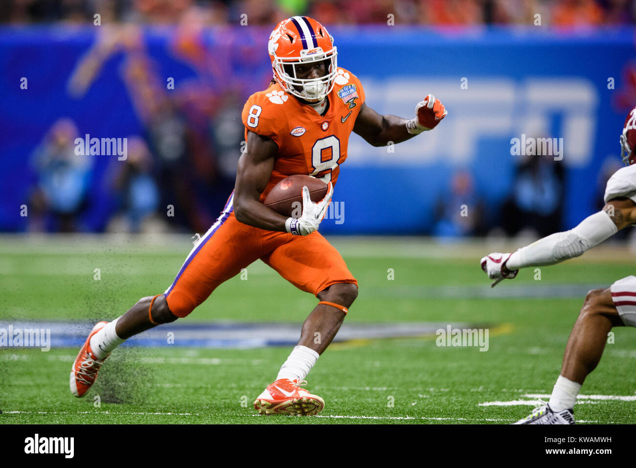 New Orleans, LA, USA. 1st Jan, 2018. Clemson Tigers wide receiver Deon ...