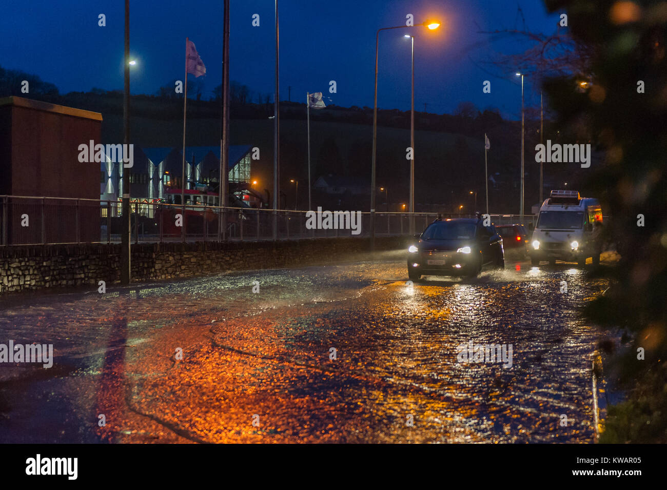 Bantry, Ireland. 2nd Jan, 2018. Storm Eleanor hit the whole of Southern ...