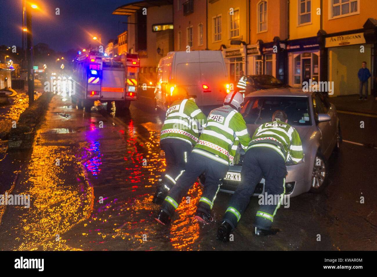 Firefighter in water under hi-res stock photography and images - Alamy