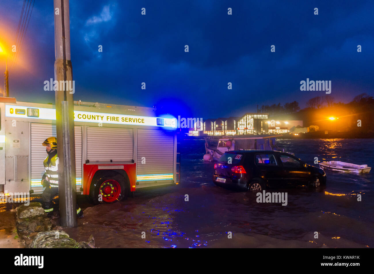 Bantry, Ireland. 2nd Jan, 2018. Storm Eleanor hit the whole of Southern ...