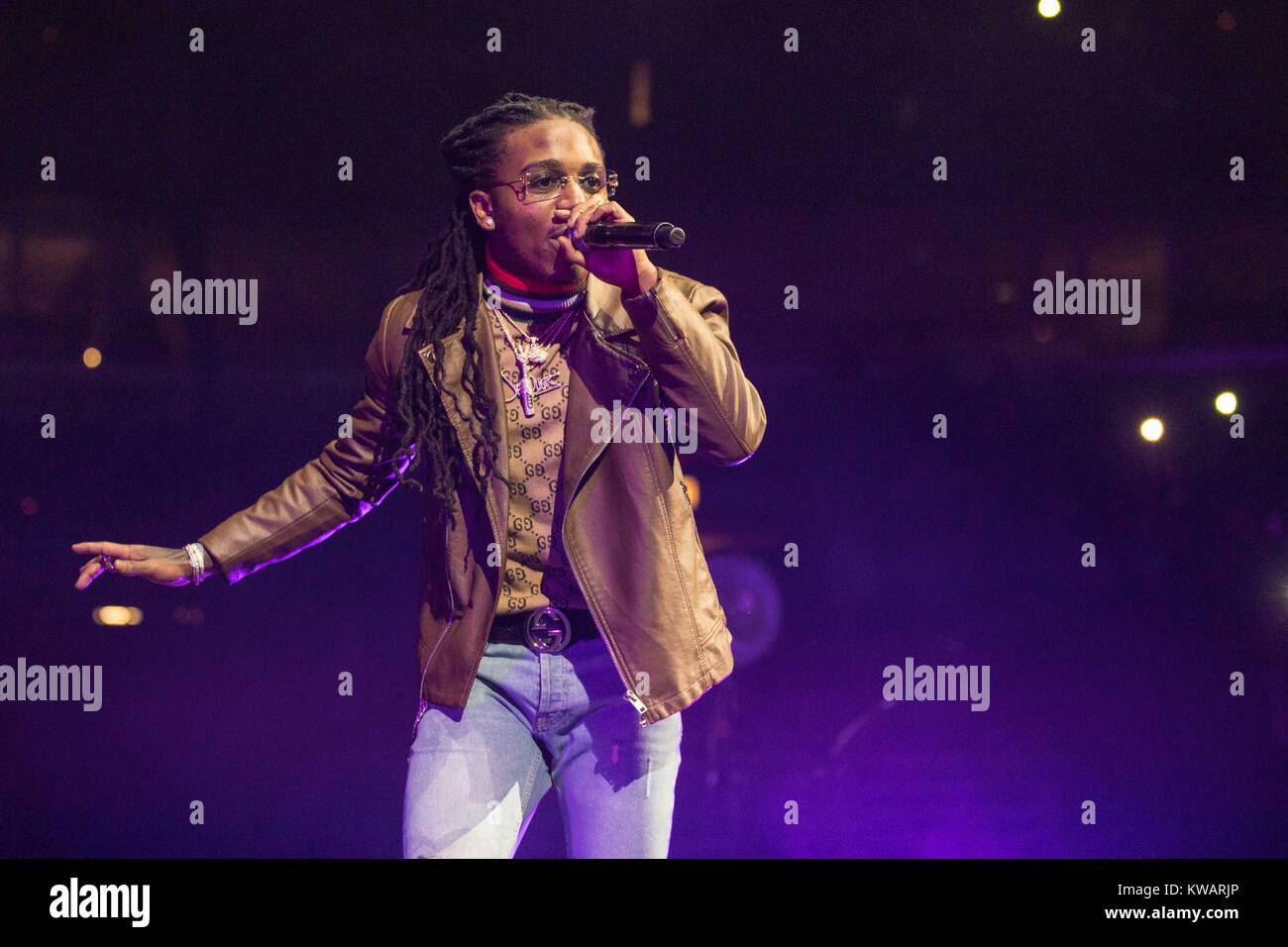 Chicago, Illinois, USA. 30th Dec, 2017. Rapper JACQUEEZ (RODRIQUEZ ...