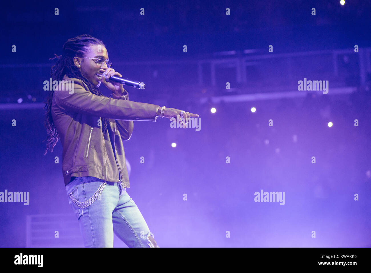 Chicago, Illinois, USA. 30th Dec, 2017. Rapper JACQUEEZ (RODRIQUEZ ...