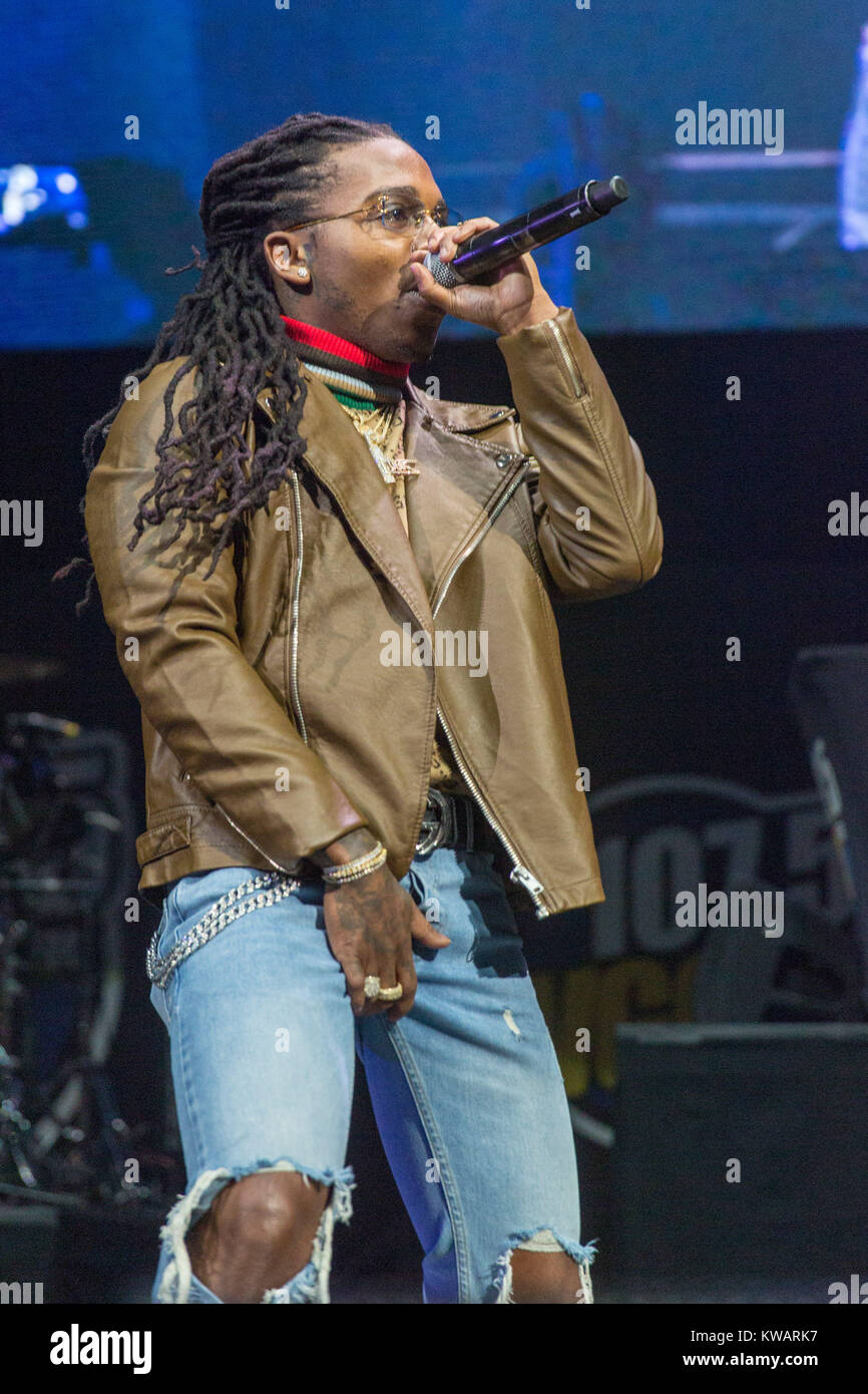 Chicago, Illinois, USA. 30th Dec, 2017. Rapper JACQUEEZ (RODRIQUEZ ...