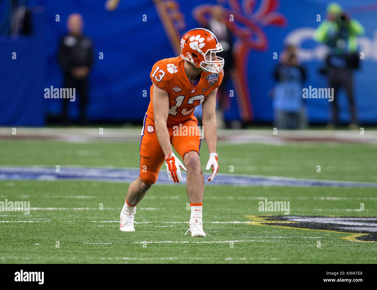 New Orleans, Louisiana, USA. 01st Jan, 2018. Clemson wide receiver ... New Orleans, Louisiana, USA. 01st Jan, 2018. Clemson wide receiver ...