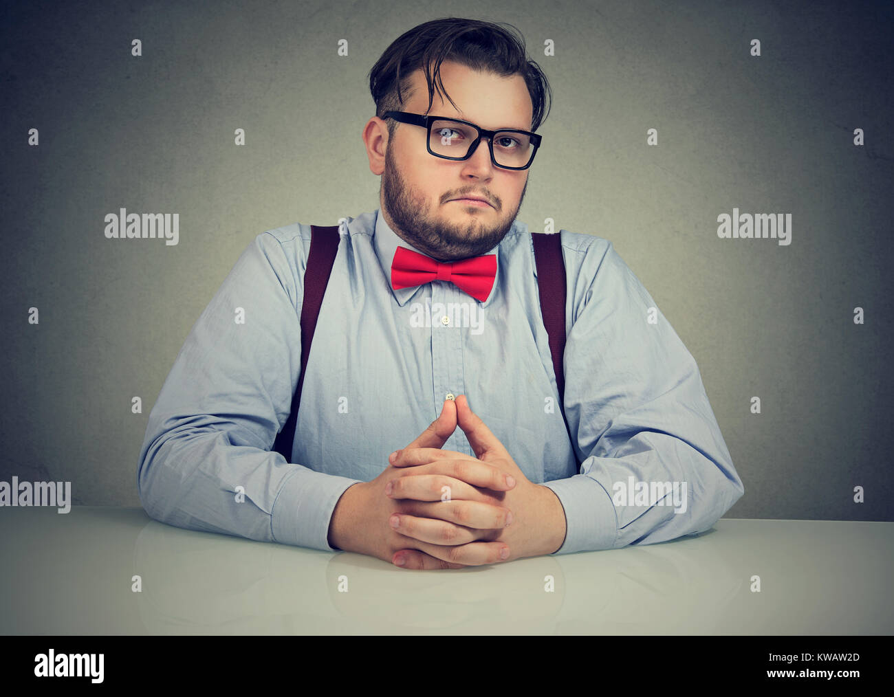 Job interview confident man hi-res stock photography and images - Alamy