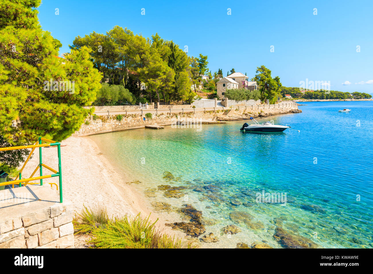 Brac island croatia aerial hi-res stock photography and images - Alamy